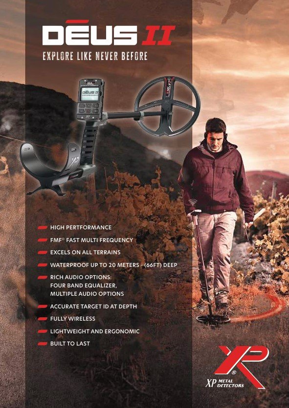 Brochure XP Deus II - gratis - ORX - Detektorshop.dk